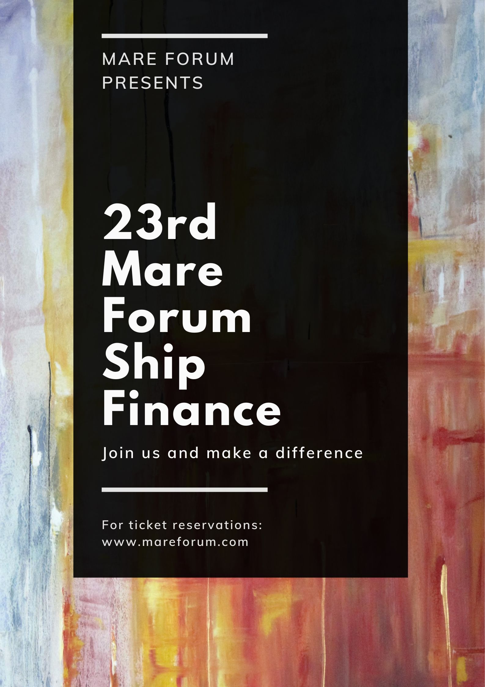 23rd Mare Forum Ship Finance 2024 - Mare Forum
